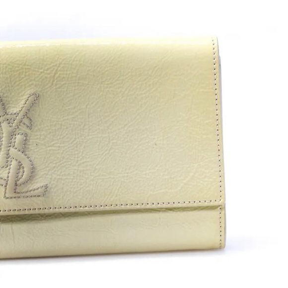 Yves Saint Laurent | Bags | Yves Saint Laurent Womens Ysl Logo Flap ...